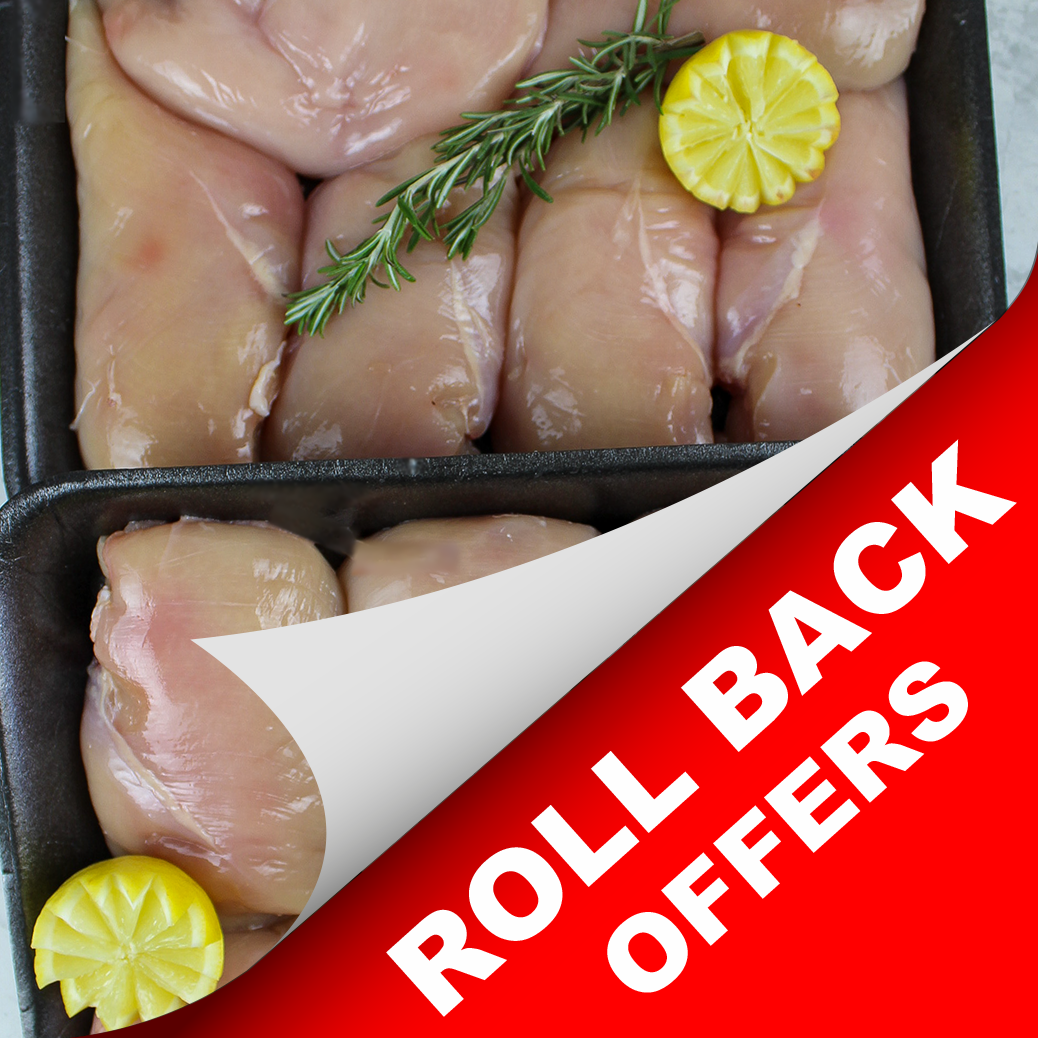Chicken Breast Fillets - Trays of 6 - The Artisan Butcher